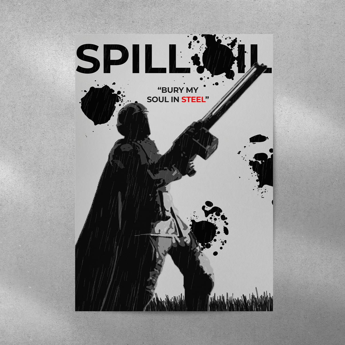 Helldivers 2┃Spill Oil Poster – Hellposters